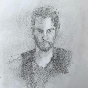 How to Draw a Portrait Sketch Tutorial drawing - Art Studio Life