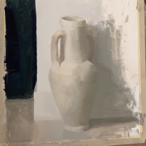 Painting Still Life with Different Shades of White
