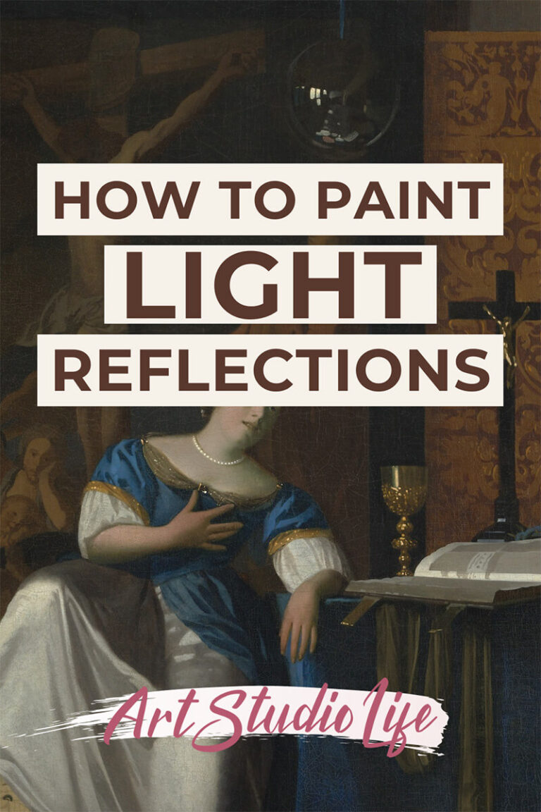 How to Paint Light and Reflection in Glass - Art Studio Life