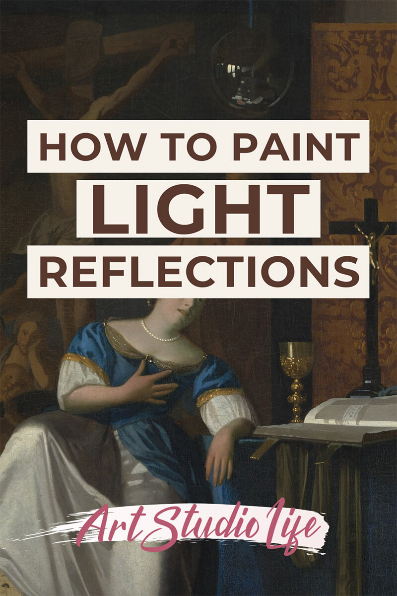 How to Paint Light and Reflection in Glass - Art Studio Life