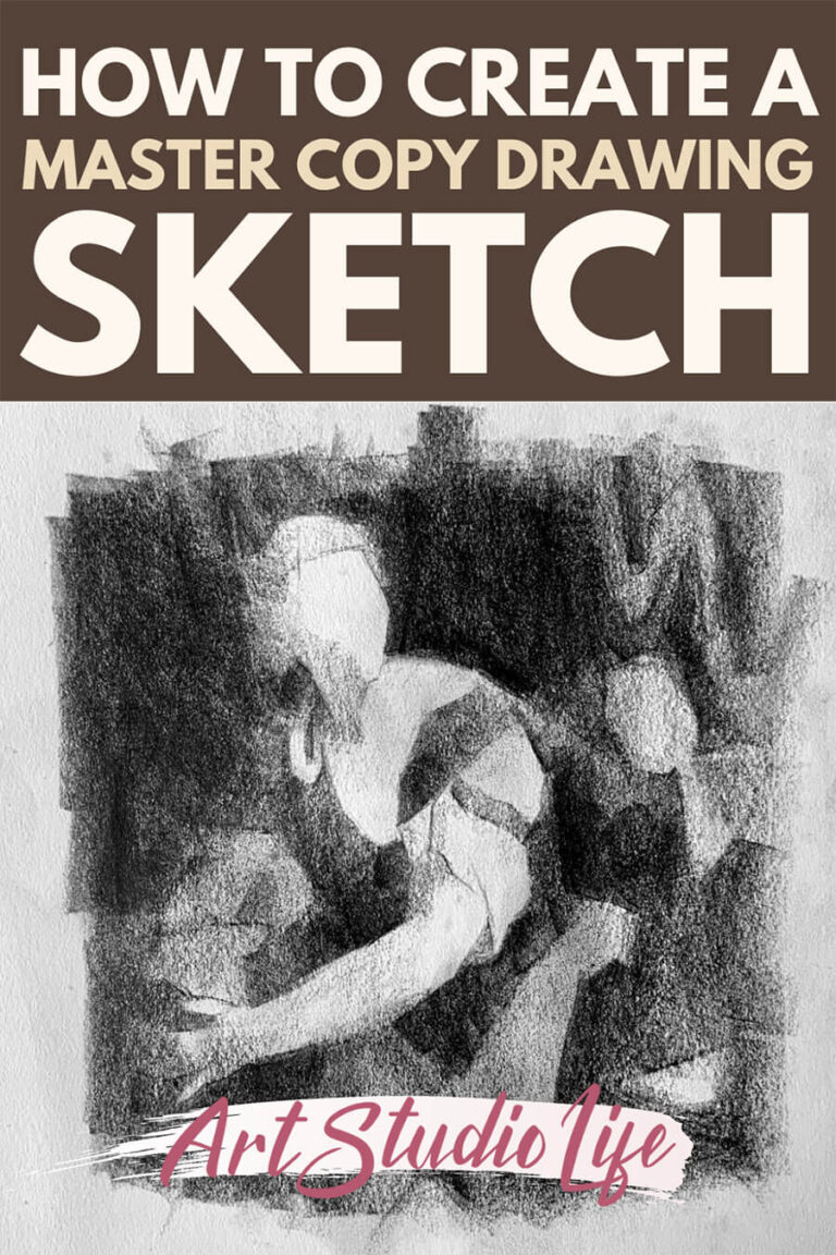 How to Create a Master Copy Drawing (Composition Sketch) Study