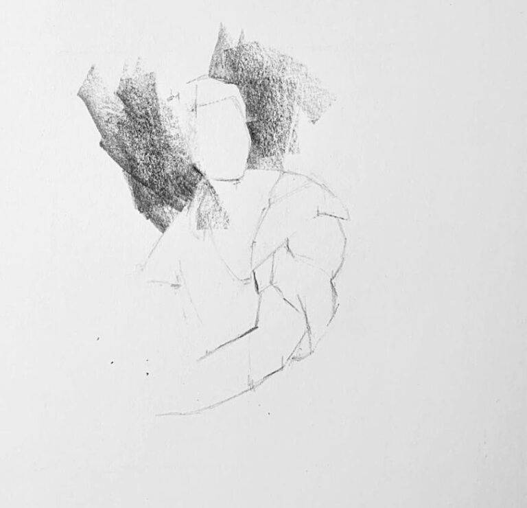 How to Create a Master Copy Drawing (Composition Sketch) Study