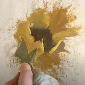 How to Begin a Painting Starting with it's First Three Color Values