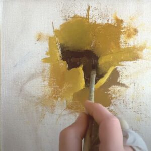 How to Begin a Painting Starting with it's First Three Color Values