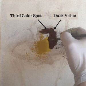 How to Begin a Painting Starting with it's First Three Color Values