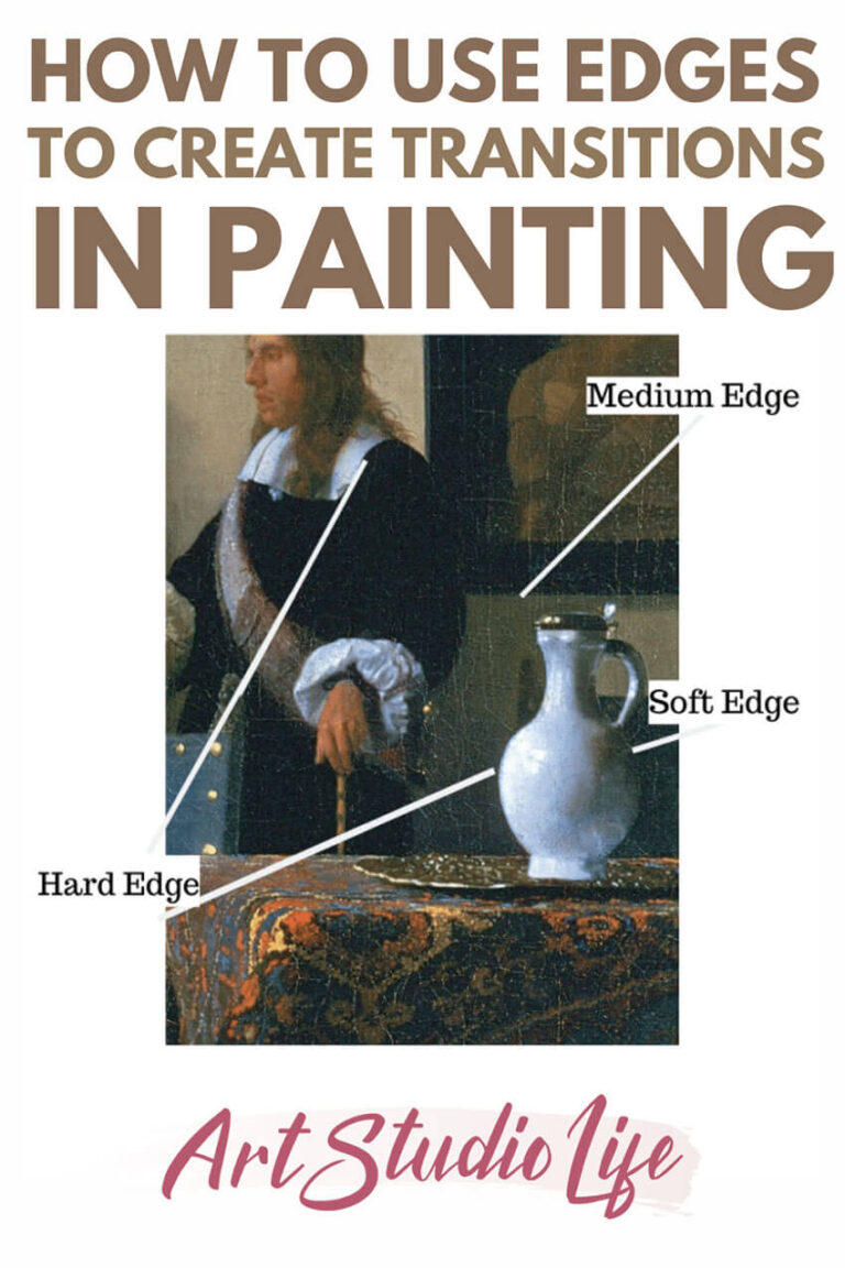 All about edges in art - hard, soft, lost and found edges - Art Studio Life