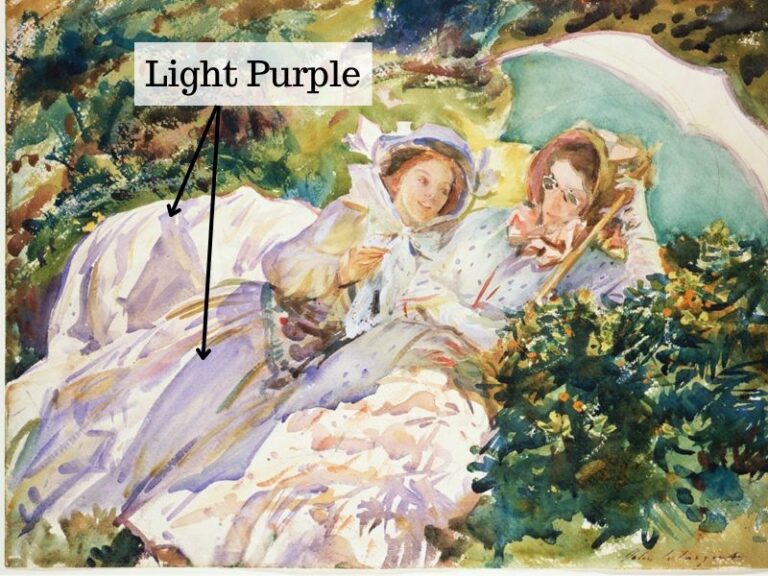 Identifying Light Colors of Purple (and How to Mix Them)