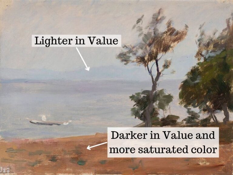 How to Create Space in Art with Value and Color