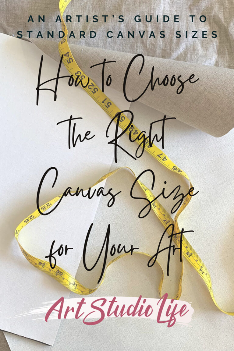 Standard Canvas Sizes for Artists: How to Choose the Perfect Fit