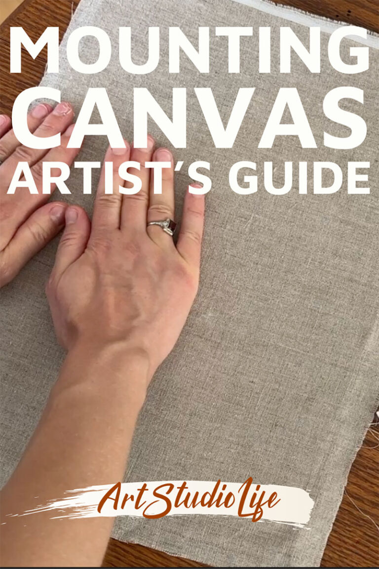 Mounting Canvas onto Board: How to Mount Your Own Canvas
