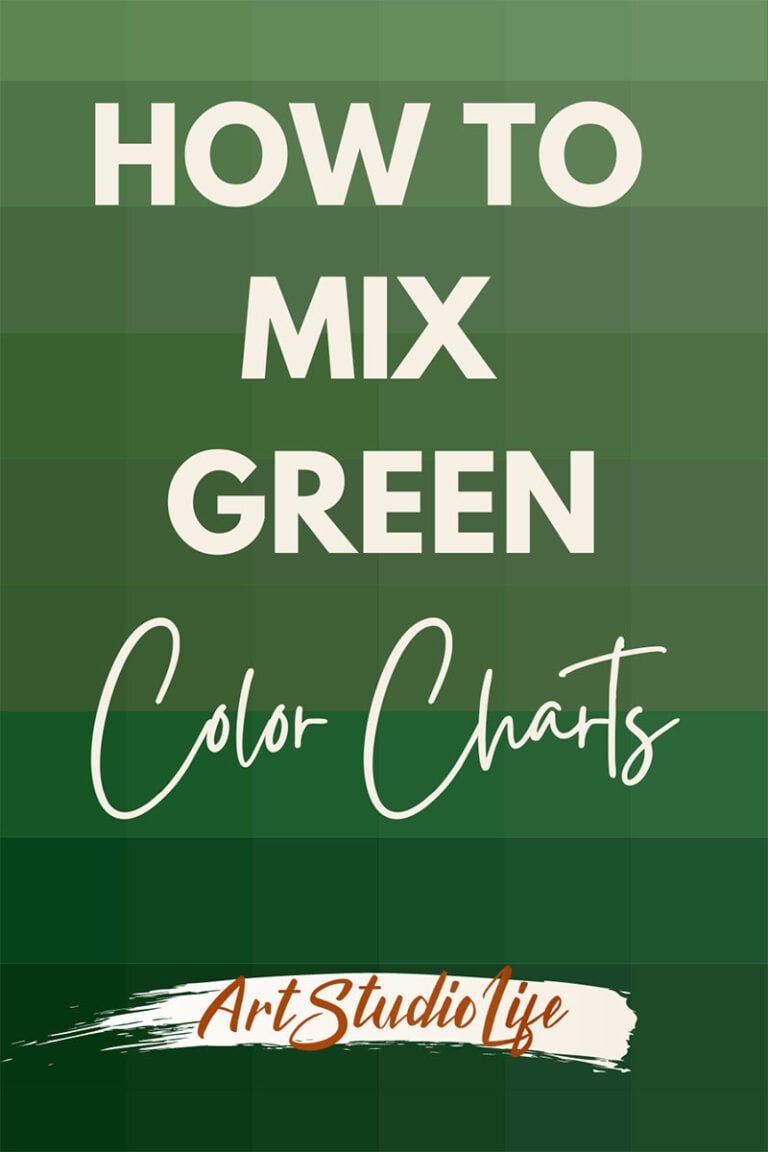 How to Make the Color Green (Color Mixing Charts)