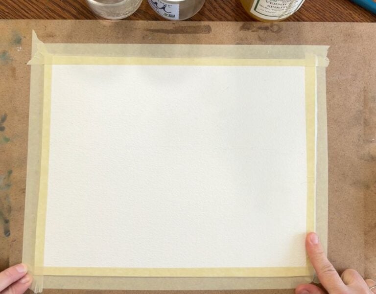 Oil Painting on Paper (Preparation Guide and Materials Required)