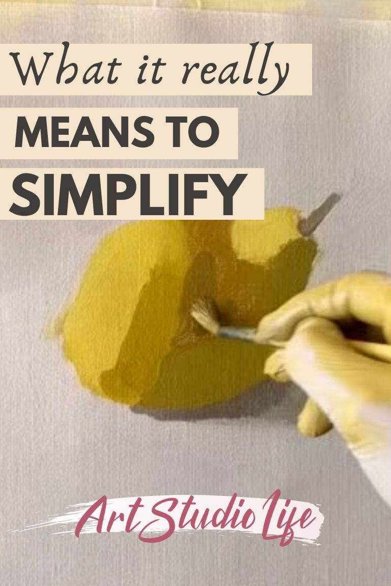 Why Strong Paintings Often Have Simple Underlying Structures